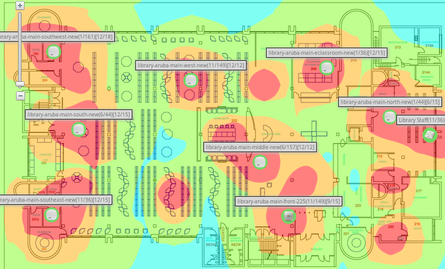WiFi Upgrades in the Library - Technology Services